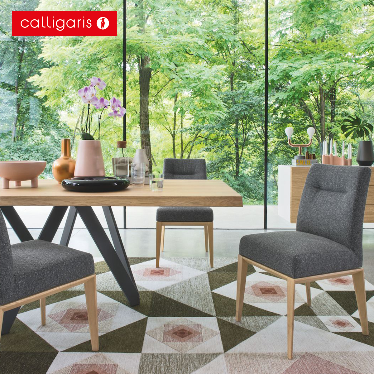 Cartesio Table by Calligaris at Hold It Home, San Diego