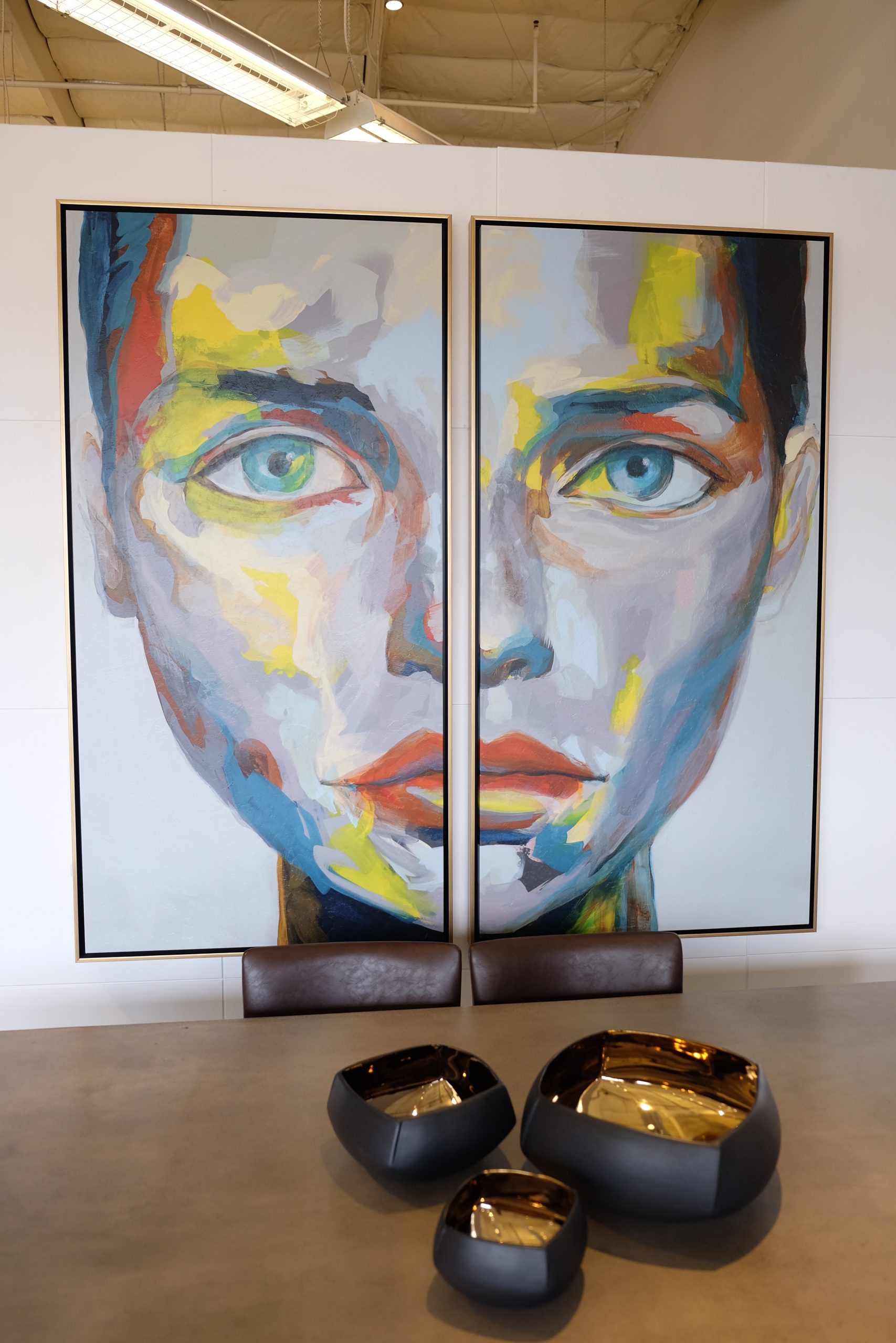 Leftbank Art at Hold It Contemporary Home in San Diego